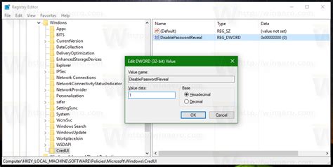 Disable Password Reveal Button In Windows Guides Tutorials Nsane Forums