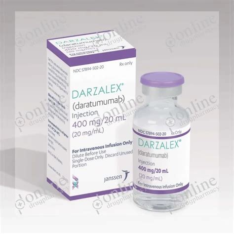 Darzalex 400 Mg20 Ml Injection Daratumumab Its Precautions Uses