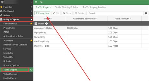 Fortigate Firewall Traffic Shaper Kurulumu Vmware Vsphere Vmware