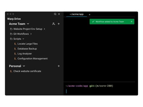 Warp Drive Keep Notebooks And Workflows In Your Terminal