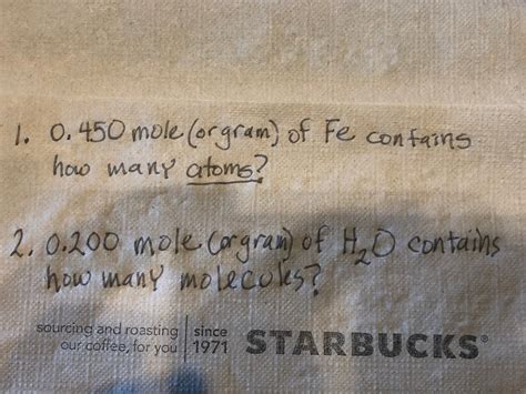 Avogadro S Number AG ENVIRONMENTAL SCIENCES ACADEMY