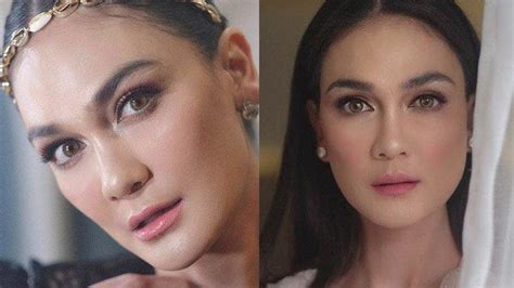 Tampil Super Seksi Dengan Bikini Aksi Luna Maya Pamer Punggung Mulus