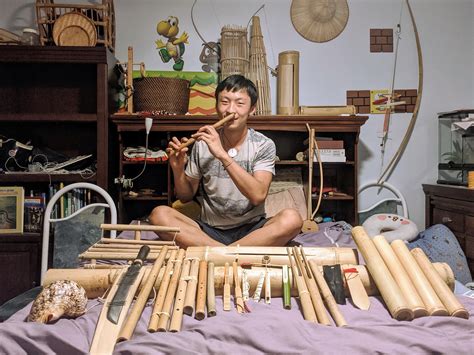 For The End Of Th Birthday I Took A Picture Of Me With Almost All Of The Instruments I Ve