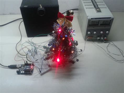 especial navidad Árbol navideño con luces y sonido rogerbit