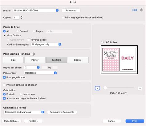 How To Print A5 Size On Letter Paper With Screenshots