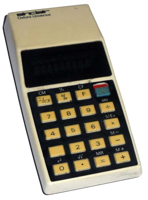 Sinclair Oxford Universal Calculator Computing History