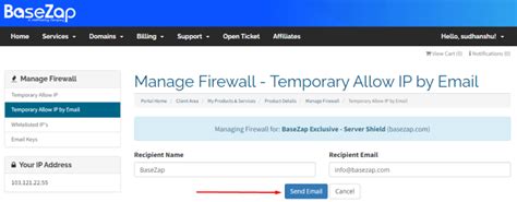 Guide To Use Basezap Server Shield Basezap