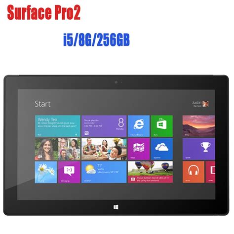 Microsoft Surface Pro3 Pro2 Pro4 Pro5 Surface Go1 2 2 In 1 แล็ปท็อป 4g