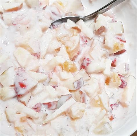 Фруктовый салат с йогуртом рецепт автора Vita Park