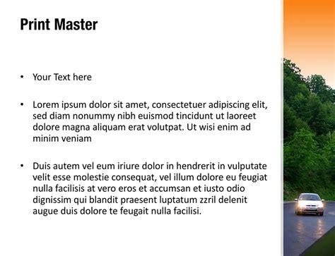 Sunset Way PowerPoint Templates Sunset Way PowerPoint Backgrounds Templates For PowerPoint