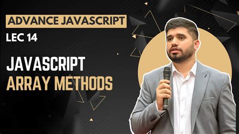 14 Top Javascript Array Methods You Must Know Youtube