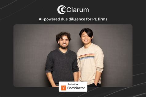 Jx Mo On Linkedin Launch Yc Clarum Ai Powered Due Diligence Y