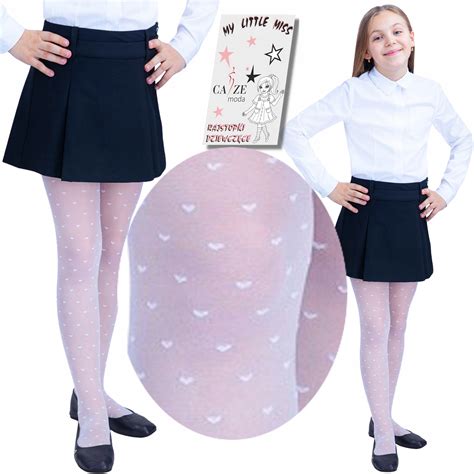 Купить Красивые колготки для причастия плотностью 20 ден белые с