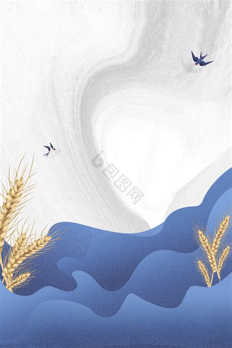 节气小满模板 包图网