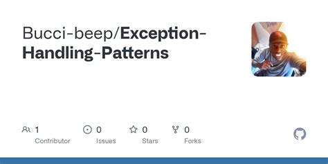 github bucci beep exception handling patterns