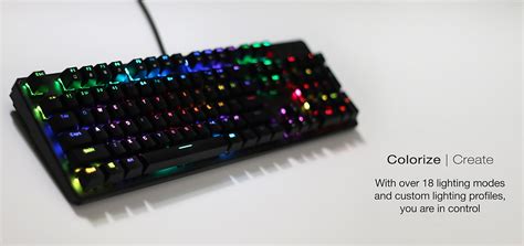 Phantom RGB Mechanical Keyboard Tecware Keyboards