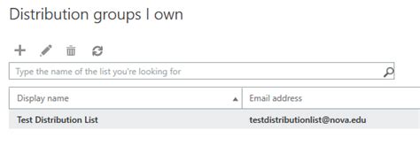 Manage Office 365 Distribution Groups