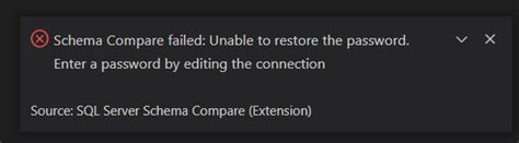 Schema Compare Should Allow Users With No Password · Issue 22969