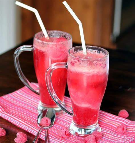 Raspberry Float Lisas Dinnertime Dish