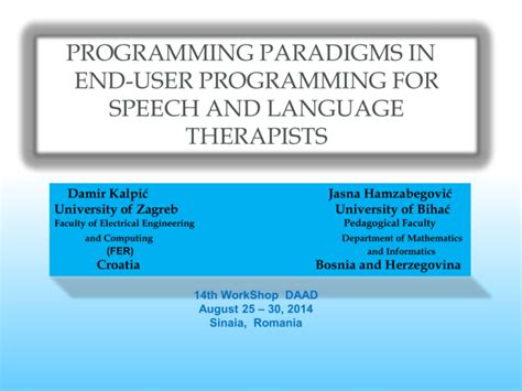 Programming Paradigms