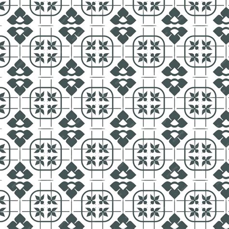 Premium Vector Tile Pattern Colourful Decorative Floral Seamless Background Wallpaper Decor