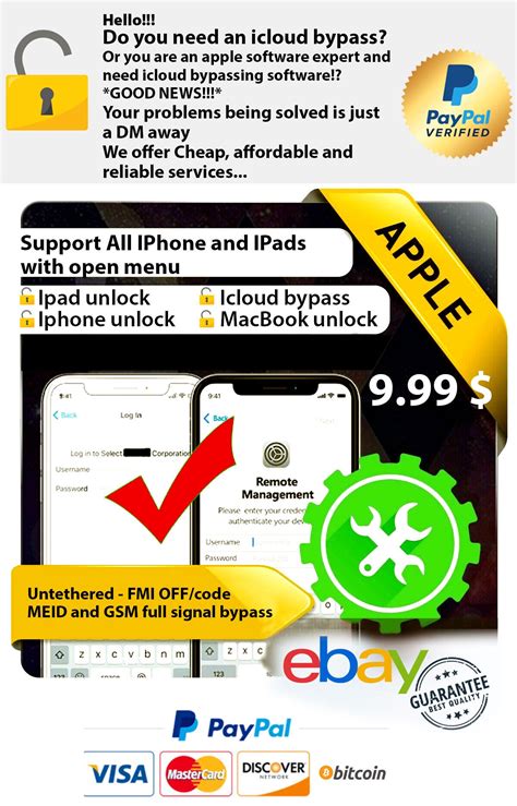 Download Ebay Icloud Bypass Official Tool Ios 12 4 17 1 17 2… By