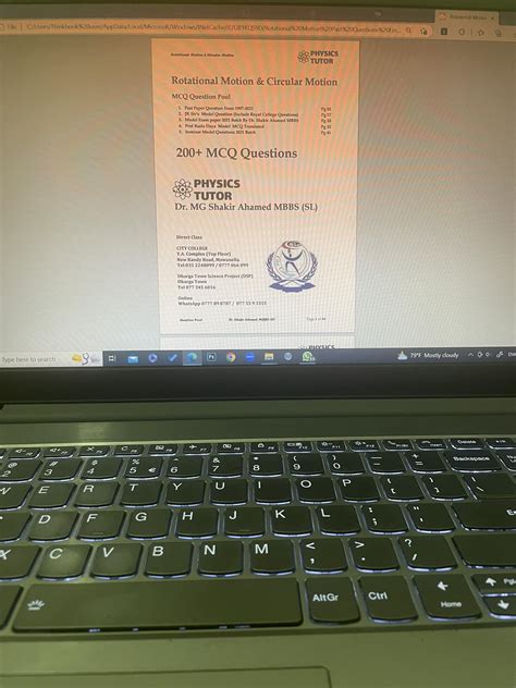 Physics Tutor New Tute For Al Students Boost For Exam