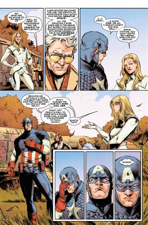 Marvel Comics Sneak Peek For January 4 2023 Emma Frost Lends Steve A