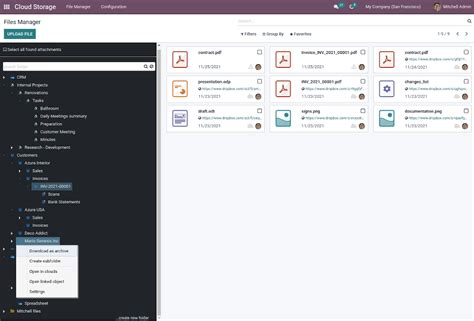 Odoo Cloud Storage Solutions