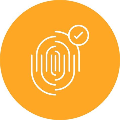 Premium Vector Biometrics Icon Vector Image Can Be Used For Big Data