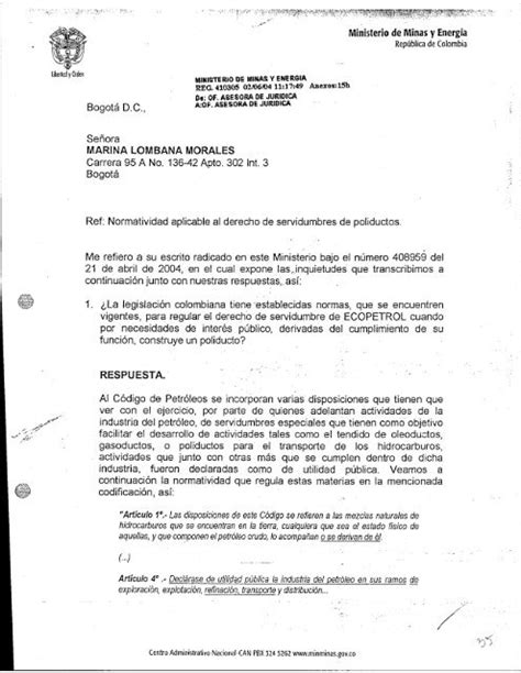 410305 Ministerio De Minas Y Energía