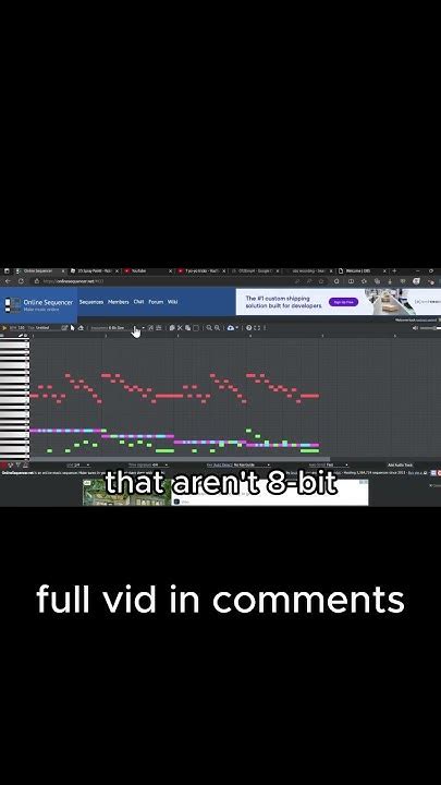 I Made A Song In Online Sequencer Shorts Music Firstshortvideo Youtube