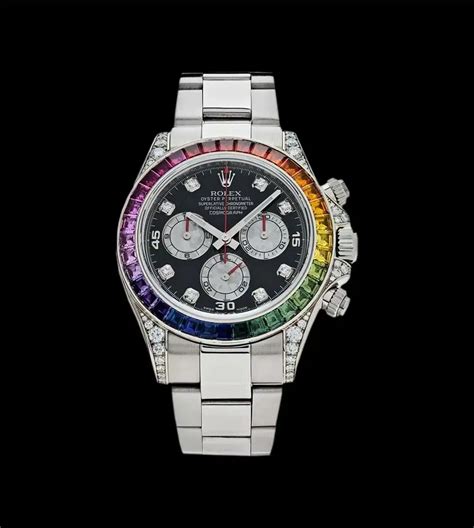 Replica Rolex Rainbow Daytona Superclon Arcoíris Perfecto