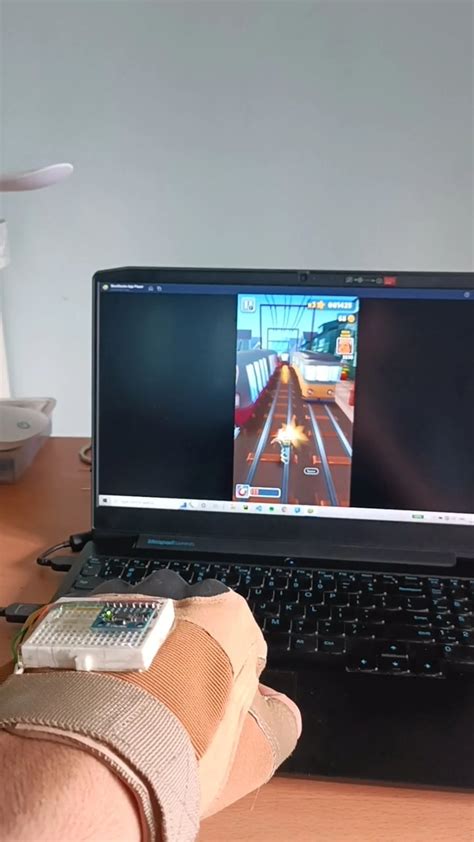 Created This Accelerometer Based Fun Arduino Glove To Play Games Like Subway Surfers Rarduino