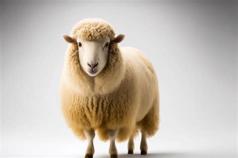Premium Photo White Sheep