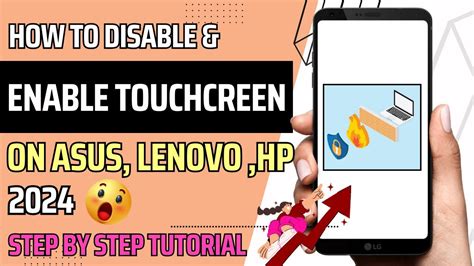 How To Disable And Enable Touchscreen On Dell Asus Lenovo Hp In Windows 10 Pc 2024 Youtube