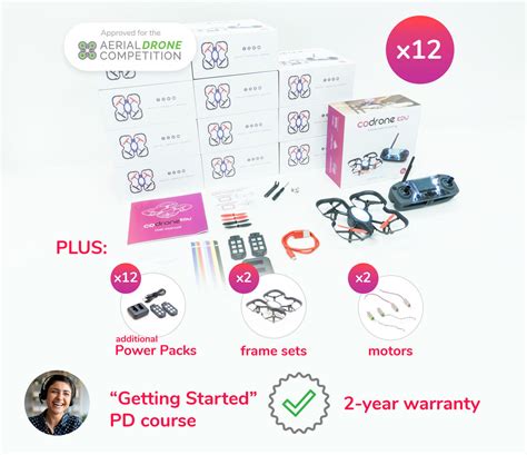 Codrone Edu Classroom 12 Pack With Pd Robolink