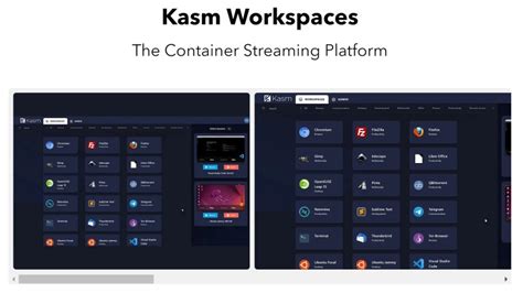 Marcey Rokey On Linkedin Kasm Workspaces The Container Streaming Platform