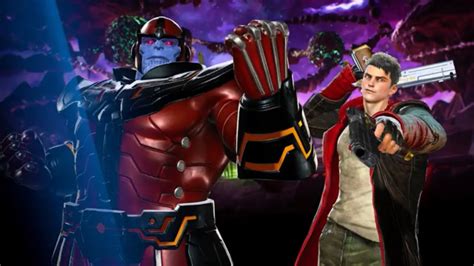 Marvel Vs Capcom Infinite Thanos And Dante Arcade Playthrough Youtube