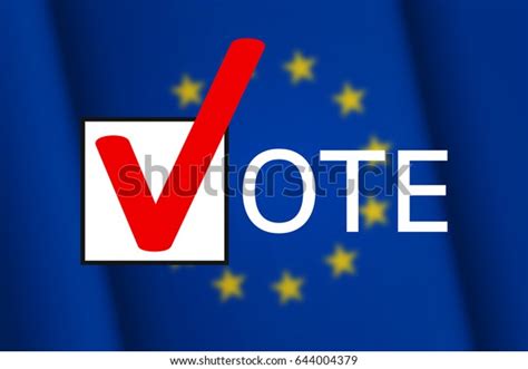 Checkbox Big Red Check Mark Letters Stock Illustration Shutterstock