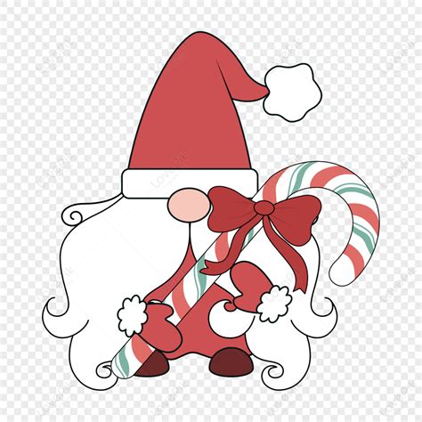 크리스마스 요정 소녀 지팡이 사탕난쟁이꾸미다데코레이션 Png 일러스트 무료 다운로드 Lovepik