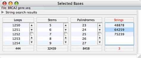 Search For A Sequence Strings
