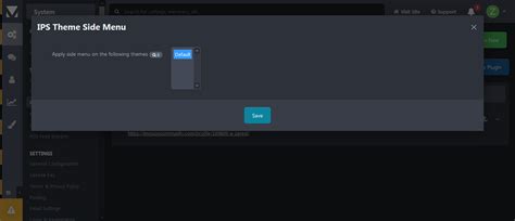 IPS Suite IPS Theme Side Navigation Menu XenForo Nulled Community