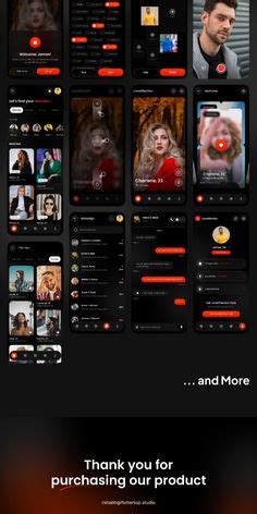 LoveAffection Dating App UI Design Kit Ui Design App Ui Design Mobile Ui Patterns
