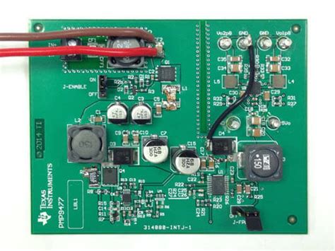 Pmp9477 Cispr 25 Class 5 Rated Multi Output Power Supply With Pre Boost For Automotive Cluster