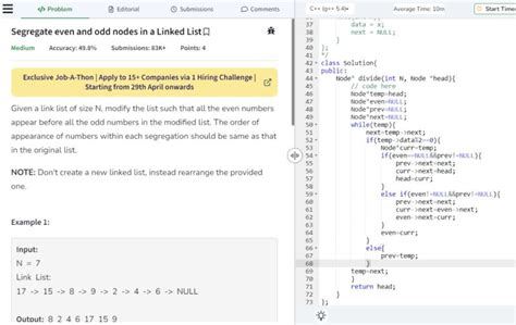 100daysofcode Drgvishwanathanchallenge Codingchallenge Geeksforgeeks Yash Verma