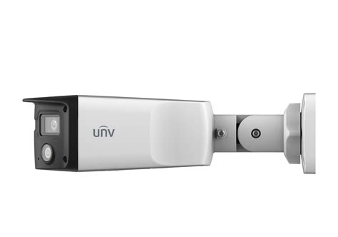 Uniview Dual 4MP 4 0mm Fixed Lens Ultra Wide Prime Series White Light B2B Blackwire