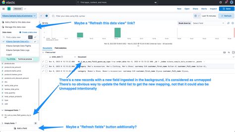Discover Add Ui Element To Refresh Data View Field List · Issue