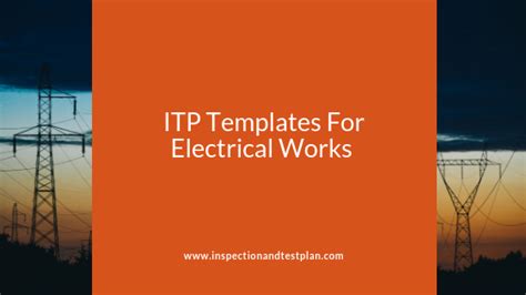 Full ITP For HVAC Systems Installation With Checklists Editable