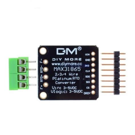 Max31865 Spi Pt100pt1000 Rtd To Digital Converter Board Temperature
